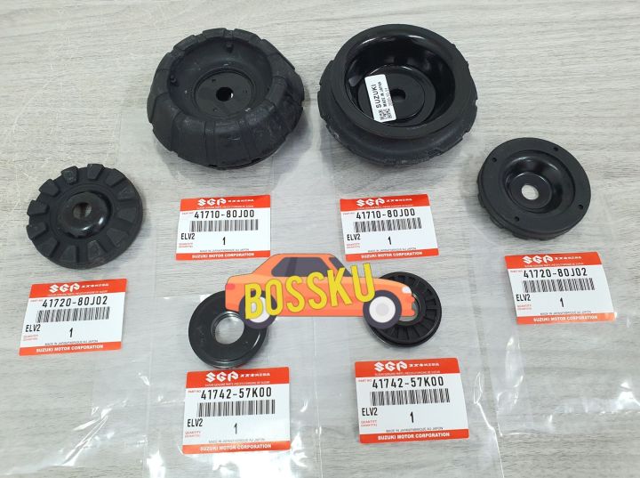 6 IN 1 SET - FRONT ABSORBER MOUNTING/ BEARING/ STRUT DAMPER - SUZUKI ...