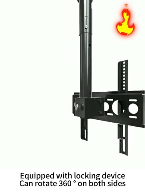 TV hanger 32-70 inch adjustable angle hanger universal ceiling bracket ...