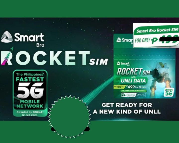 Smart Bro Rocket Sim (5G Ready) | Lazada PH
