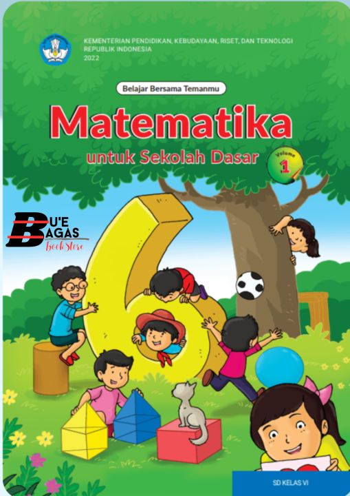 Buku Siswa Matematika SD Kelas 6 Volume 1 Kurikulum Merdeka Kemendikbud | Lazada Indonesia