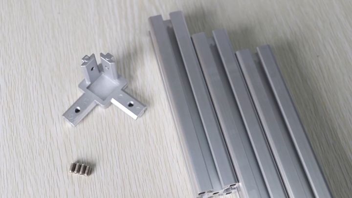 BuildIt Aluminum Profile Accessories Seamless 3 Way Connector | Lazada PH