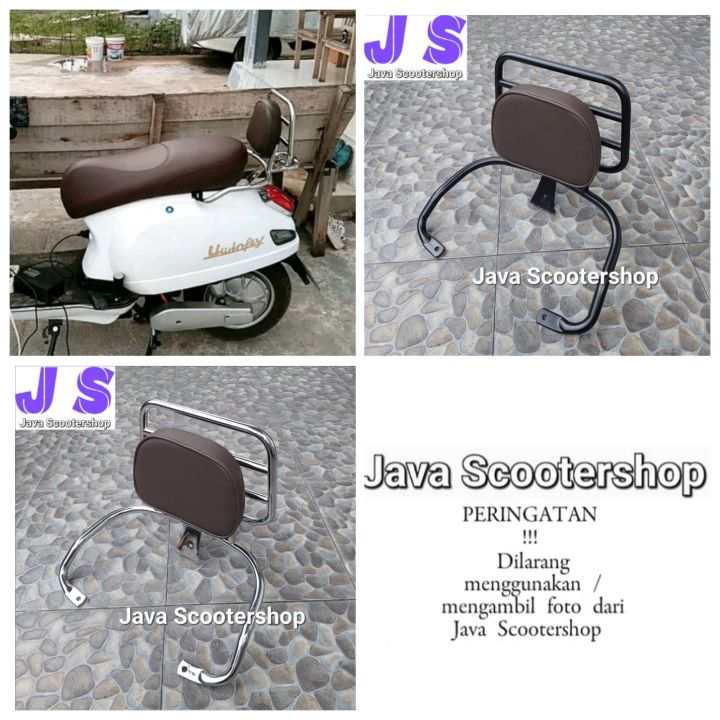 Backrack plus Jok Sandaran untuk motor listrik Uwinfly T3 / Aksesoris ... Backrack plus Jok Sandaran untuk motor listrik Uwinfly T3 / Aksesoris ...