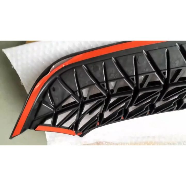 PERODUA BEZZA 2020-2024 ABS SPORT FRONT GRILLE GRILL GLOSSY BLACK | Lazada