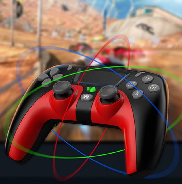 P08 Wireless Gaming Controller Type-C Interface with Motor & Turbo ...