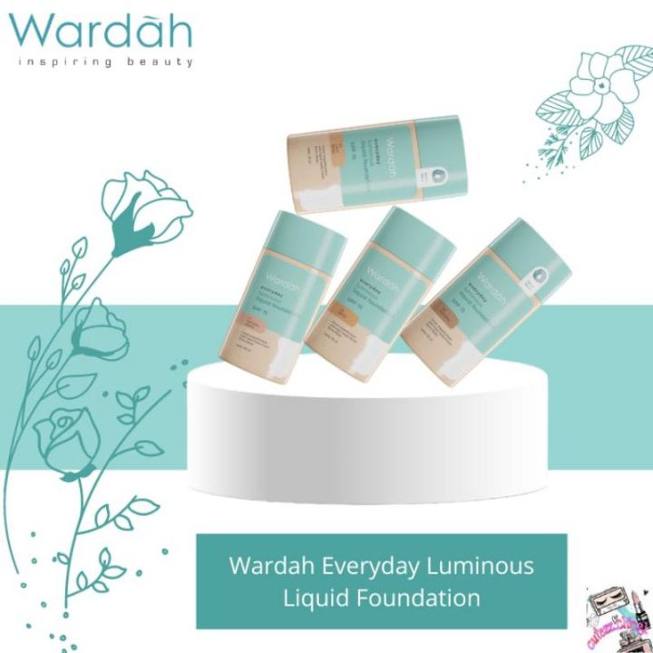 WARDAH Luminous Liquid Foundation SPF 15 Original | Lazada Indonesia