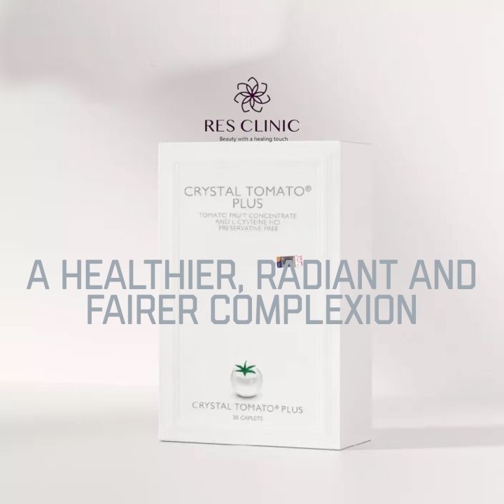 [RES CLINIC] Crystal Tomato Plus 30’s (Whitening Beauty Supplement ...