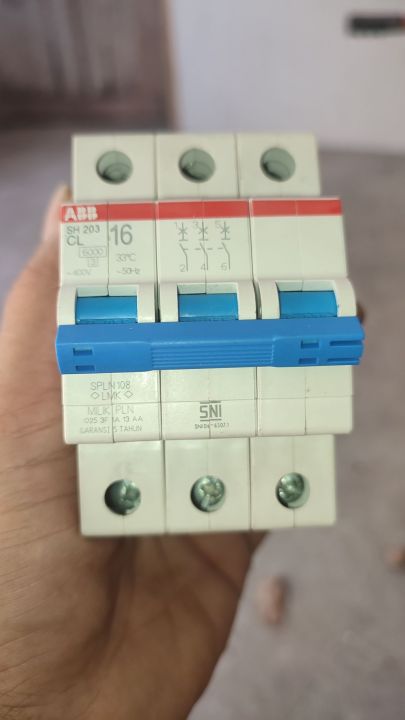 Mcb Abb 16A 3P Standar | Lazada Indonesia