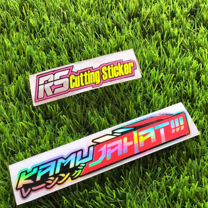 sticker kamu jahat sticker cutting | Lazada Indonesia