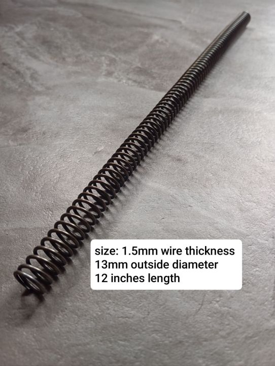 compression spring size 1.5mm x 13mm x 12 inches. | Lazada PH
