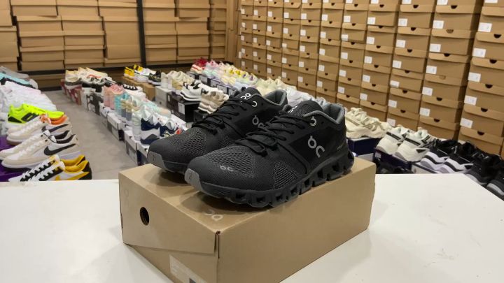 On Cloud Running-สีดำล้วน รองเท้าผู้หญิงผู้ชาย รองเท้าออกกำลังกาย รุ่น ...