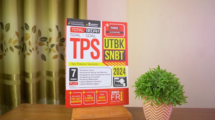 Buku UTBK SNBT 2024 / Total Bedah Soal-Soal TPS UTBK SNBT 2024 | Lazada ...