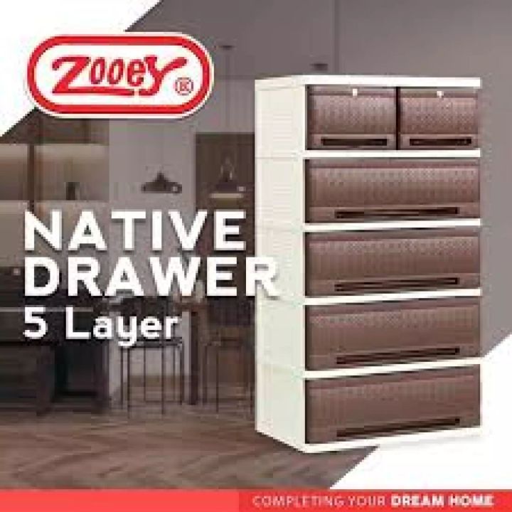Zooey Native Drawer stock no.2002 5 layers | Lazada PH