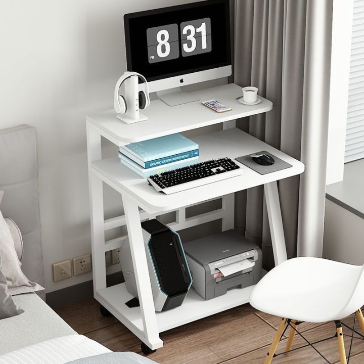 Small Apartment Desktop Computer Desk Simple Desktop Desk Mini and ...