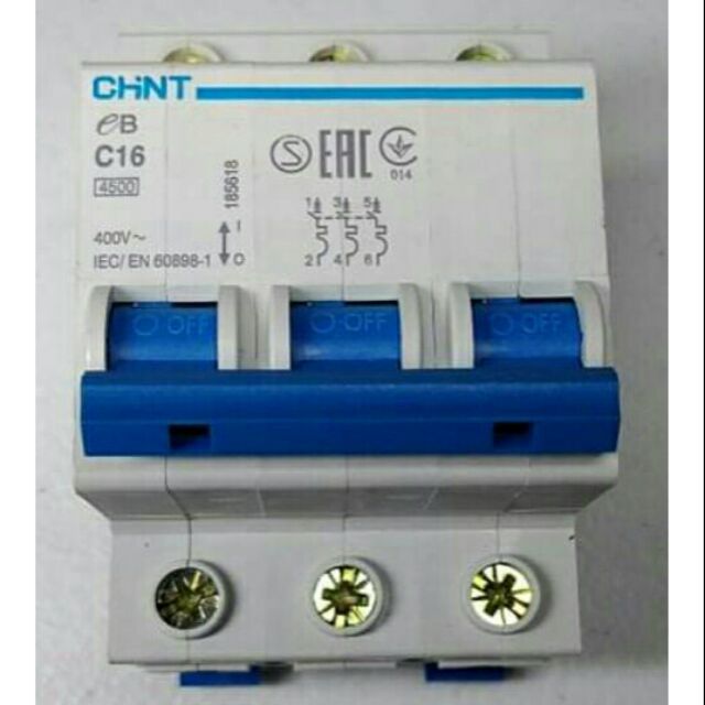 CHINT MINIATURE CIRCUIT BREAKER 3 POLE | Lazada PH