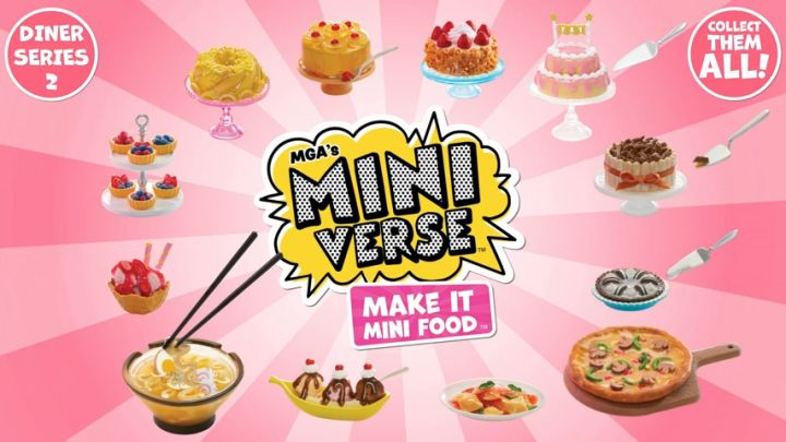 MGA's Miniverse Make It Mini Food Diner Series 2 with Accessories | Lazada