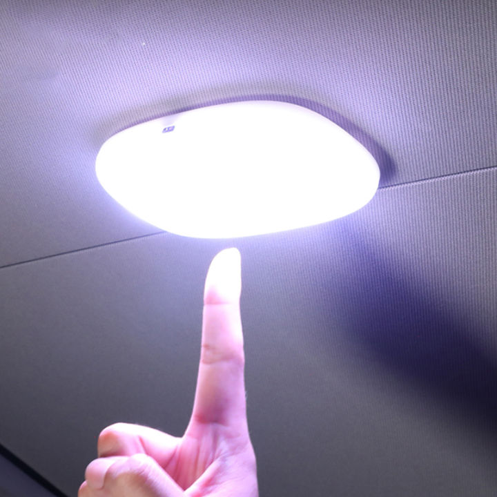 SEAMETAL 6 Colors Car Reading Light Car Interior Light Touch Lighting ...