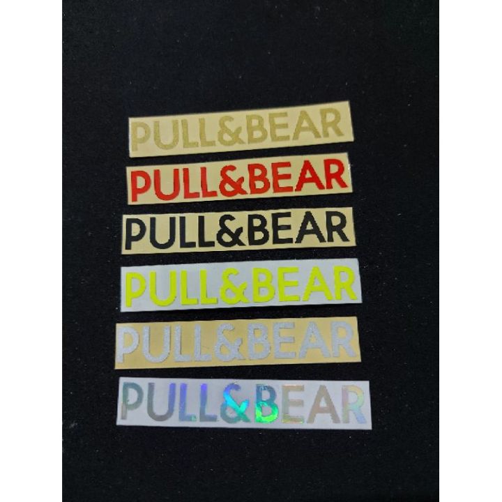 STICKER STIKER PULL&BEAR CUTTING | Lazada Indonesia