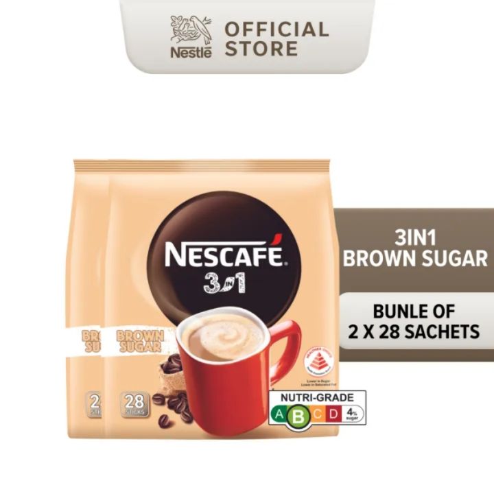 NESCAFE Original BROWN SUGAR [30 Sticks] x19 Gr TWIN PACK | Lazada ...