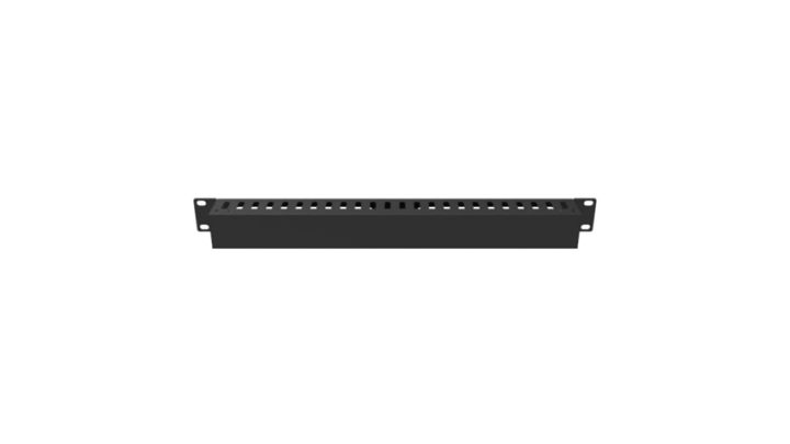 แผงจัดสายมีฝาครอบ Cable Management Horizontal Mount 19 Inch Server Rack ...