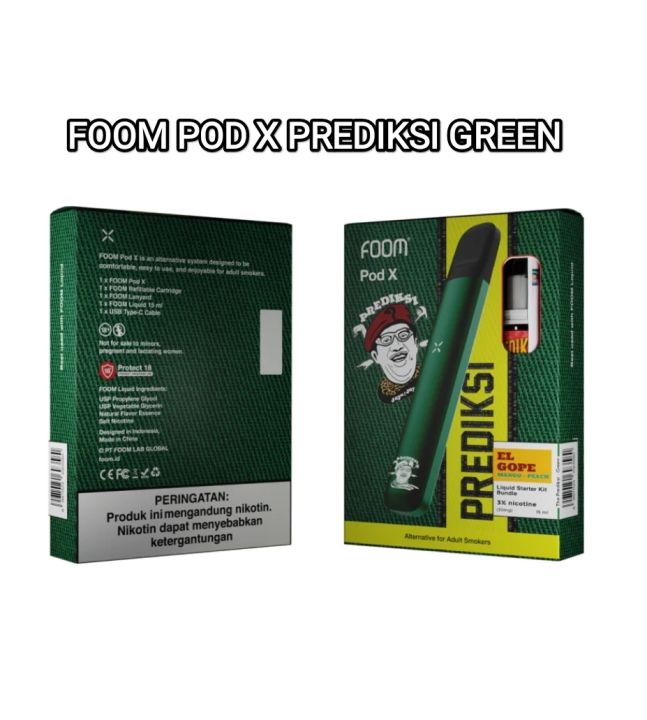Pod Foom X Prediksi Green | Lazada Indonesia