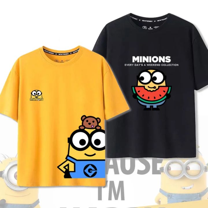 Despicable Me Minions Anime Peripheral Teen Boys and Girls Summer Half ...