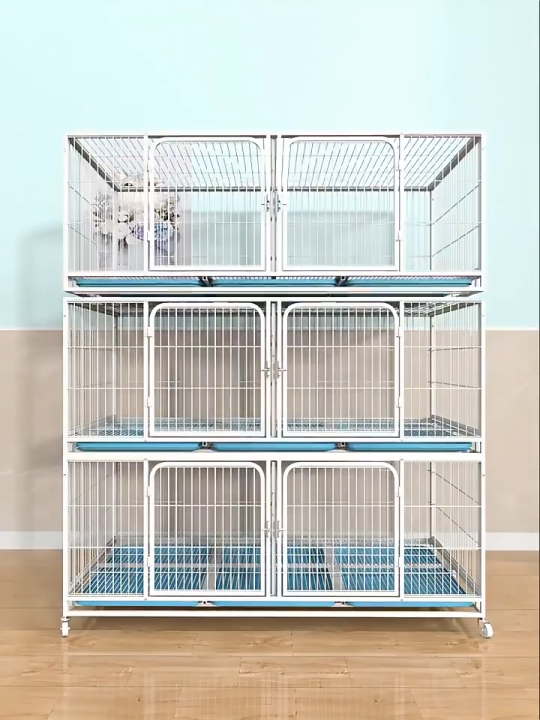 Breeding Cage 1/2/3 Layer Heavy Duty Professional Cat Dog Rabbit arm ...