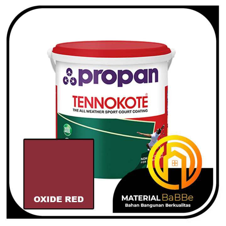 Propan Tennokote TNK-1000 WA Oxide Red 5 Kg | Cat Lapangan Dalam dan ...