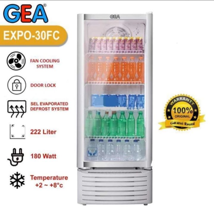GEA KULKAS SHOWCASE EXPO 30 FC | Lazada Indonesia
