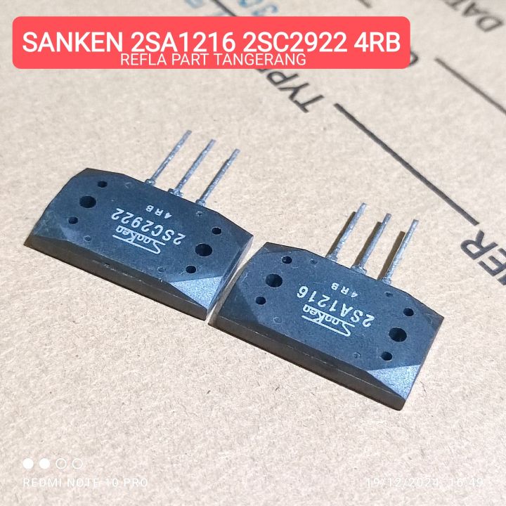 TRANSISTOR SANKEN 2SA1216 A1216 2SC2922 C2922 RRT | Lazada Indonesia