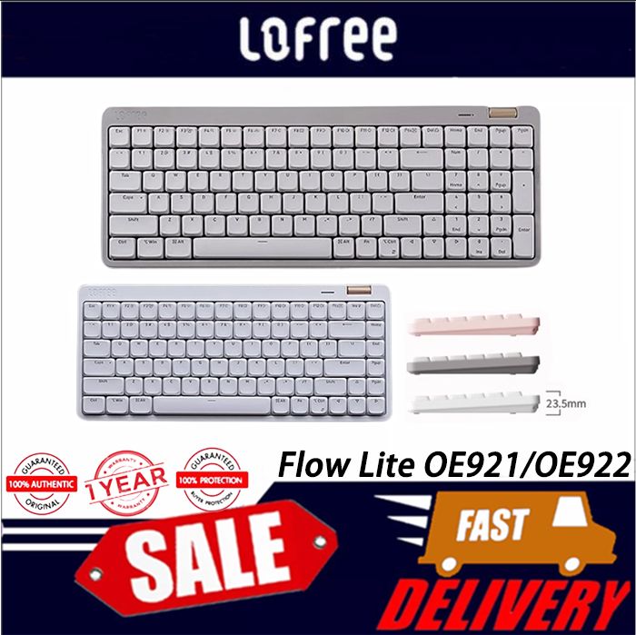 Lofree Flow Lite OE921 OE922 Low Switch Wireless Bluetooth Office Mechanical Keyboard | Lazada ...