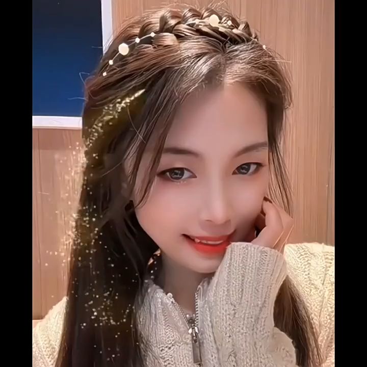 Good luck befalls! Fashion pearl wig headband twist braid headband wig ...