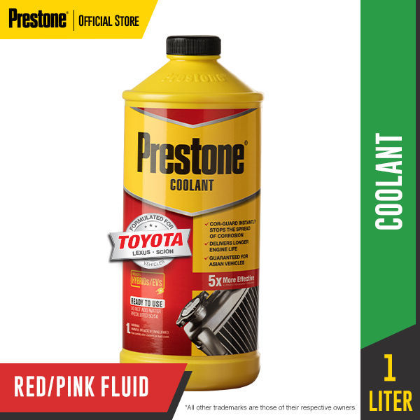 Prestone Coolant Asian Coolant Red/Pink 1Liter | Lazada PH