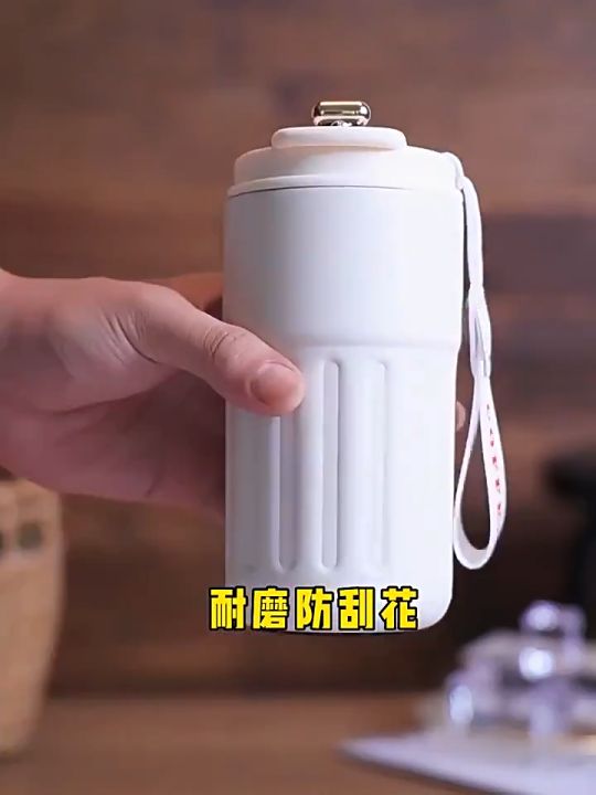 316 Stainless Steel 450ML digital Smart Coffee Cup hot and cold Insulation Cup with cover Led ...