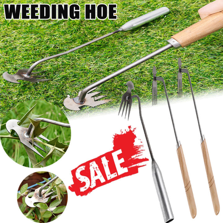 Manual Puller Tool Vertical Digging Grass Shovel Lawn Root Remover ...