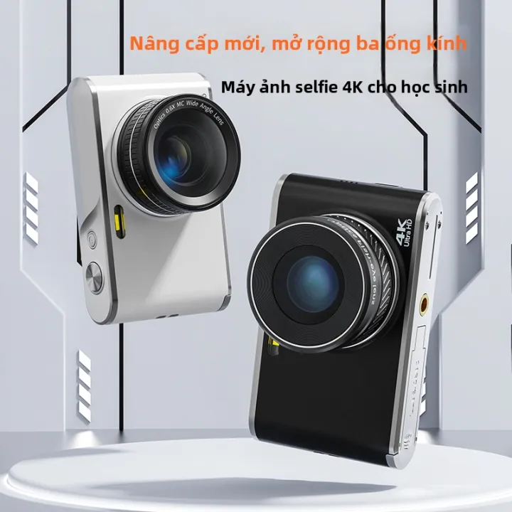 Máy Ảnh Số 4K Cao Cấp cho Vlog, Tự Sướng, Người Mới Bắt Đầu | Lazada.vn