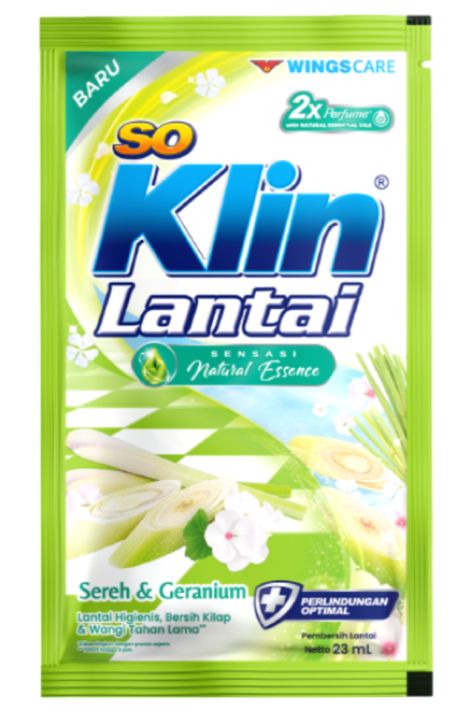 12 sachet Soklin Pembersih Lantai 23ml / 1 Lusin Soklin Lantai 23ml | Lazada Indonesia