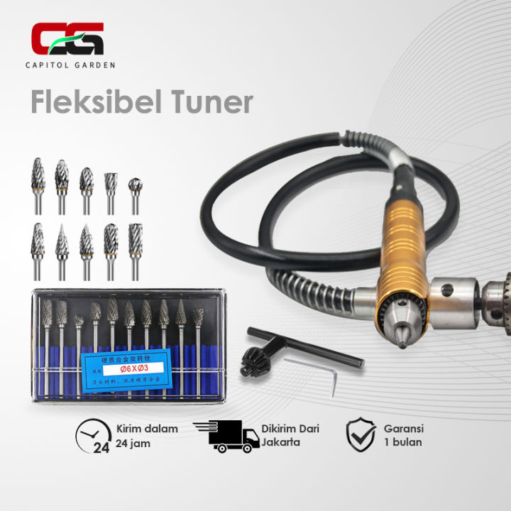 Mesin Bor Tuner Foredom Handpiece Kabel Flexible Flexibel Cuner Cnc 6mm ...