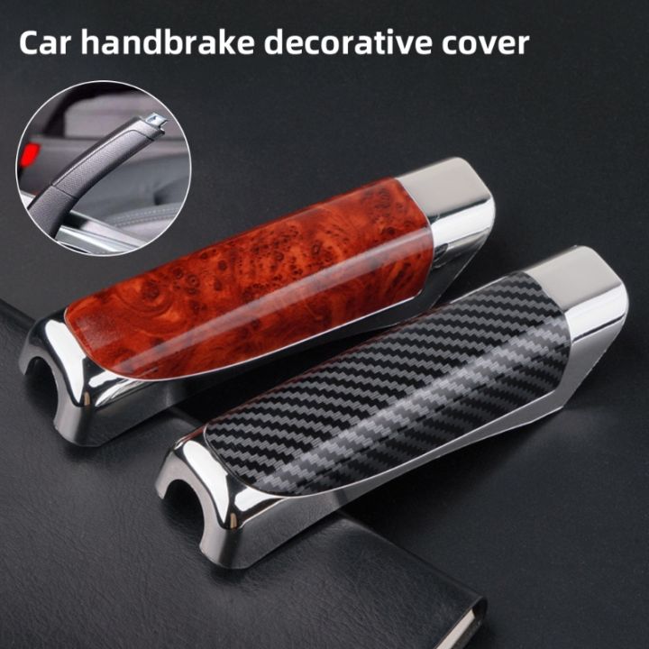 Car Parking Brake Anti-Skid Protection Sleeve Car Interior Handbrake ...