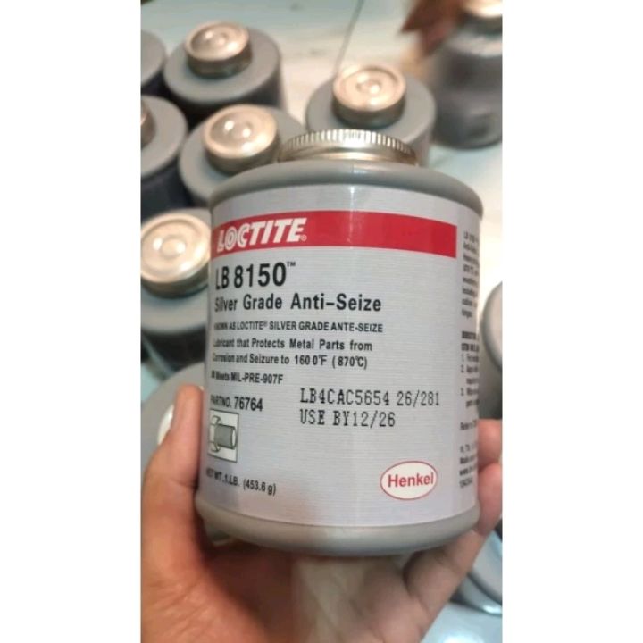 HENKEL LOCTITE LB 8150 SILVER GRADE ANTI SEIZE PELUMAS TRUCK QR 50ML ...