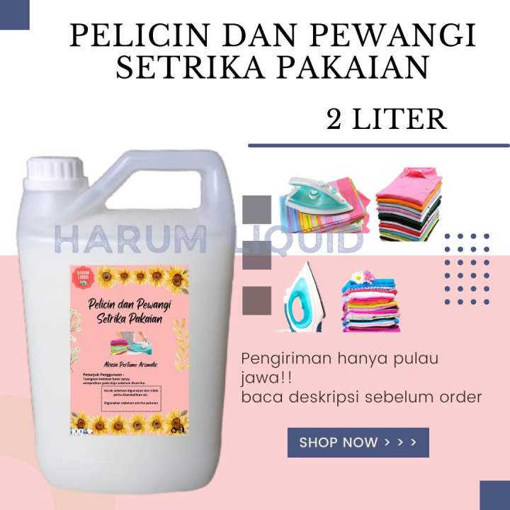 Pelicin dan Pewangi Setrika 2 Liter | Lazada Indonesia