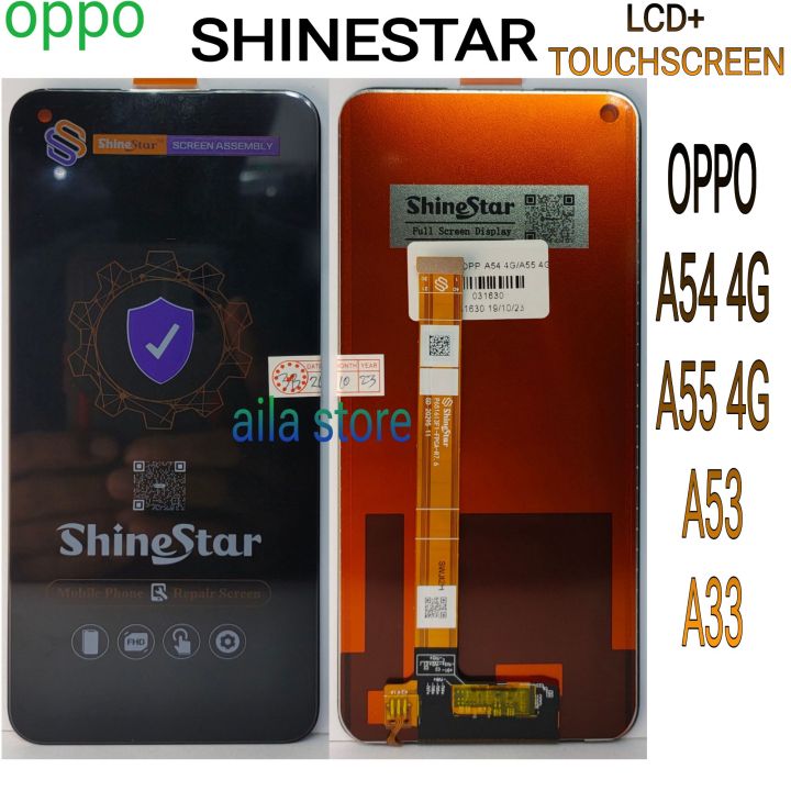 LCD TOUCHSCREEN OPPO A54 4G/A55 4G/A53/A33 ORIGINAL SHINESTAR FULLSET | Lazada Indonesia