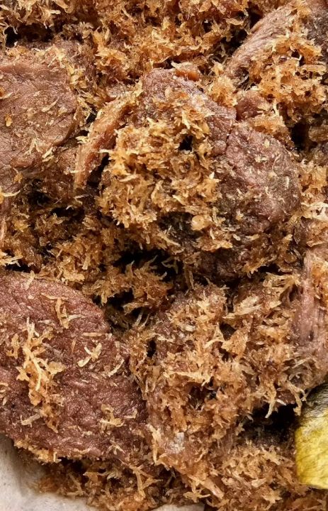 Dendeng ragi full daging 250gram/kemasan vacum/awet | Lazada Indonesia