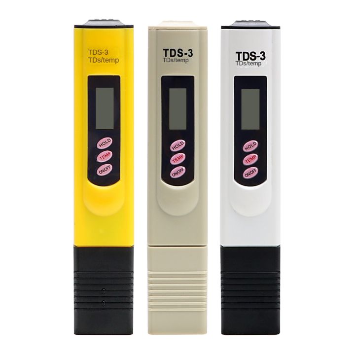 TEMP/PPM Water Meter Quality Testing Pen PH TDS Meter Tester Portable 0 ...