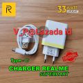 Charger HP REALME 7 / Real Me 7 PRO / Realme 7i 33Watt SUPER DART VOOC ...