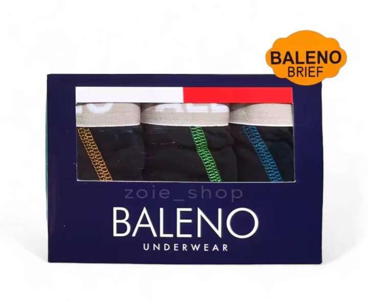 Original BALENO men’s underwear brief 3 pieces in one | Lazada PH