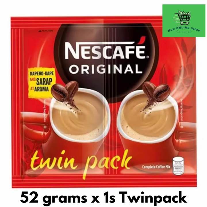 NESCAFE ORIGINAL 3 in 1 Twin Pack 52g x 1s | Lazada PH