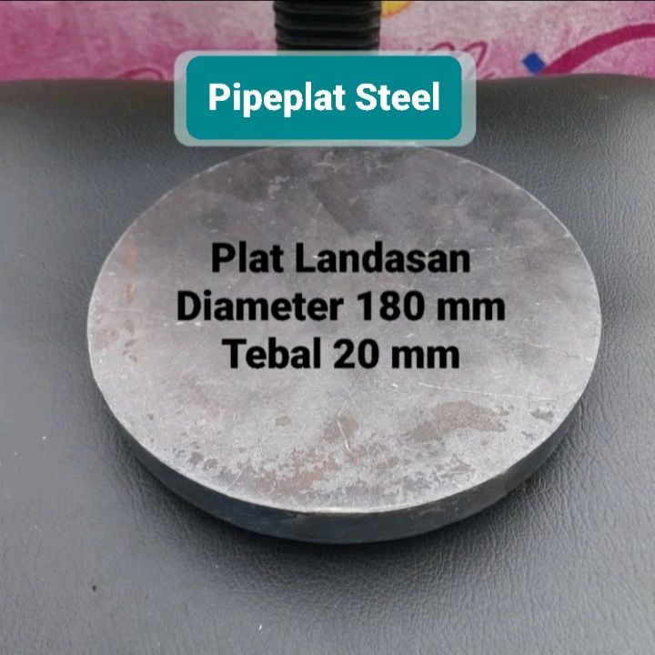 Besi Plat Landasan 20 mm Diameter 180 mm | Lazada Indonesia