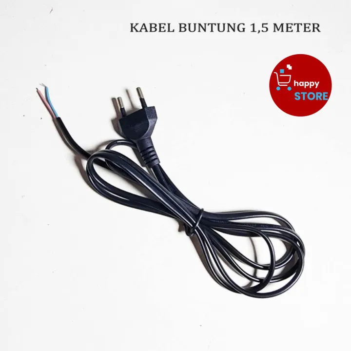 KABEL POWER / KABEL SNI AC 220V 1.5M/ KABEL BUNTUNG / KABEL LISTRIK ...