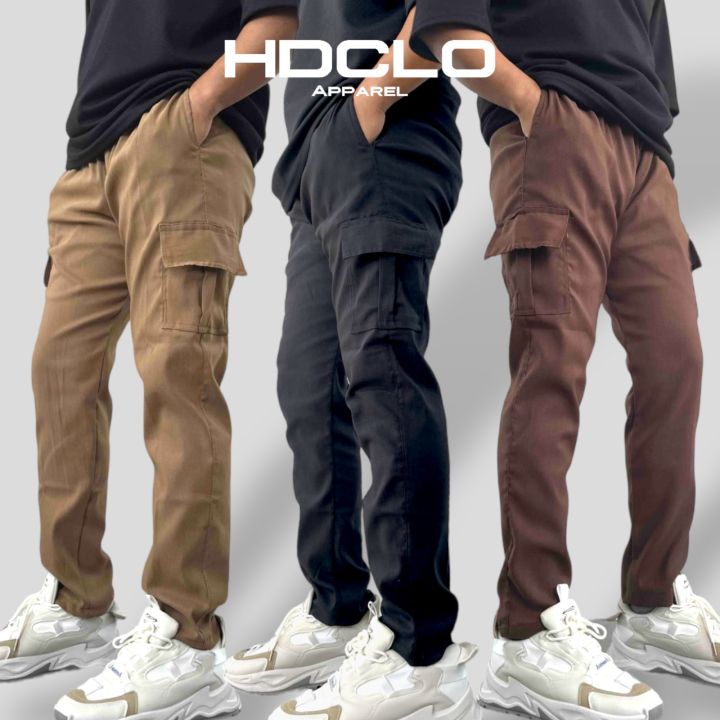 4 Pocket Cargo pants Maong type (Makapal Tela) | Lazada PH