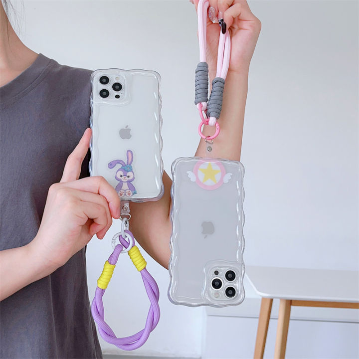 Zeallion Short Hand Strap with Cute Cartoon Clear Card Sport Adjustable ...